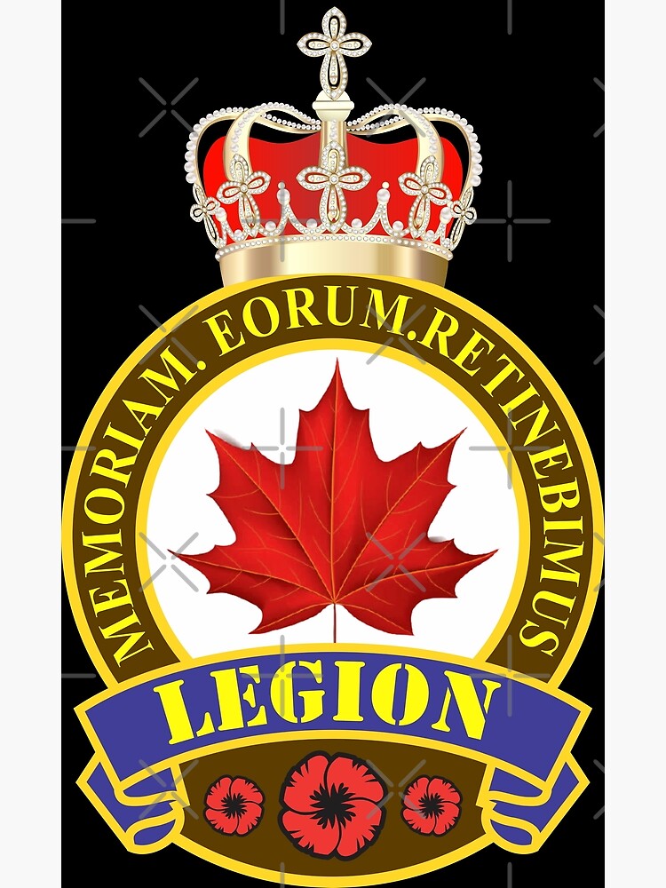 "legion royal canadian legion" Poster for Sale by benny0291 | Redbubble