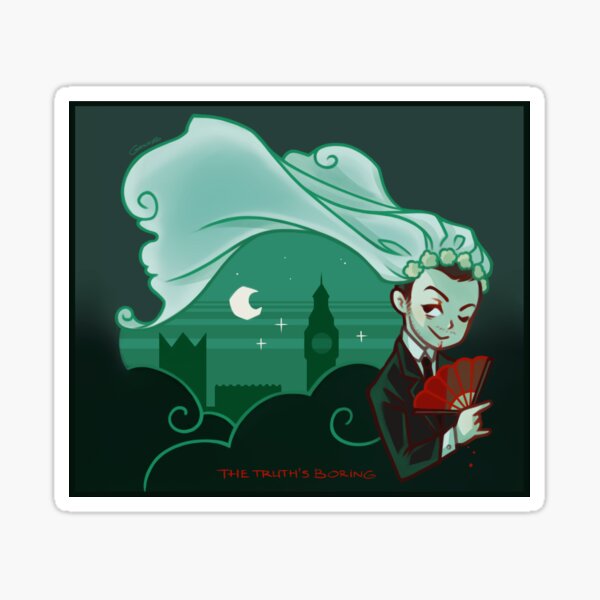"Moriarty" Sticker for Sale by Gorryb | Redbubble