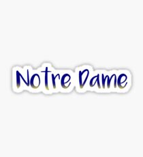 Notre Dame: Stickers | Redbubble