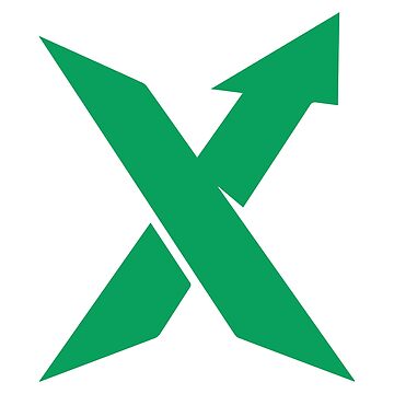 "StockX X Logo - Green" Sticker for Sale by -Panda-Monium- | Redbubble