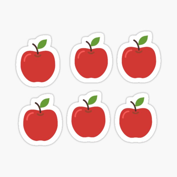 "Apple stickers" Sticker for Sale by snehu12 | Redbubble