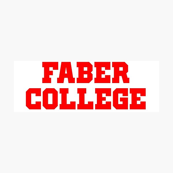 Faber College Wall Art | Redbubble