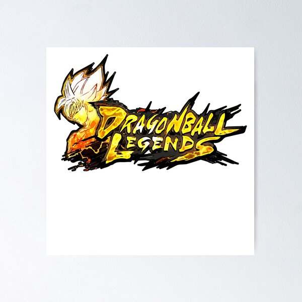 "Dragon ball Legends Logo" Poster for Sale by Nerd Army | Redbubble