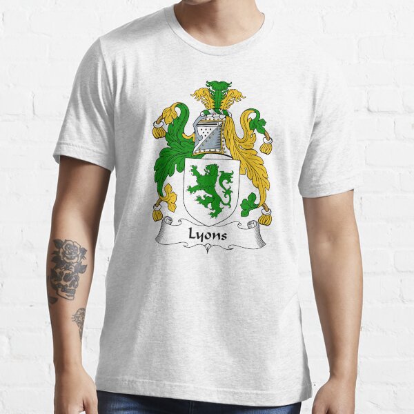 "Lyons Coat of Arms / Lyons Family Crest" T-shirt for Sale by ...