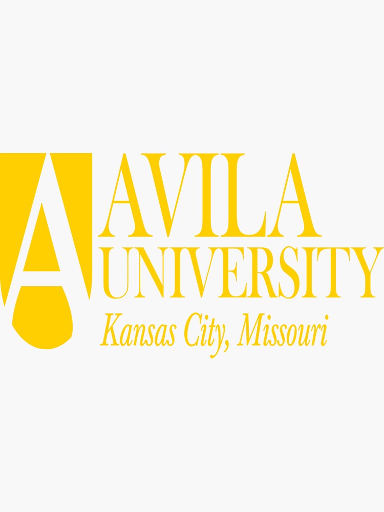 "Avila University" Sticker for Sale by chanhud | Redbubble