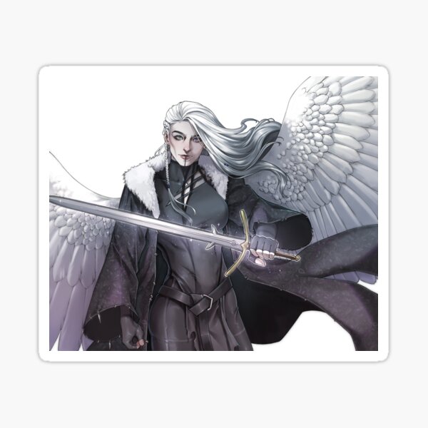 "Yasha" Sticker for Sale by AnnaSassi | Redbubble