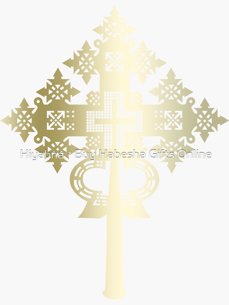 "Famous Habesha Orthodox Cross in top demand " Sticker by FT-Designs ...