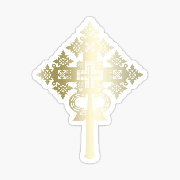 "Famous Habesha Orthodox Cross in top demand " Sticker by FT-Designs ...