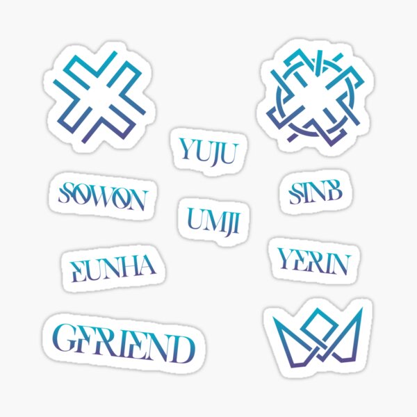 "GFRIEND - 回 Trilogy K-Pop Sticker Pack" Sticker for Sale by artsycore ...