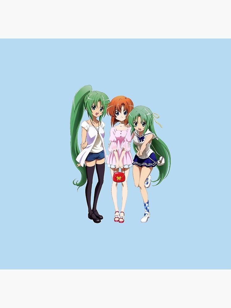 " Shion, Mion and Rena from higurashi" Pin by Vaporwave96kid | Redbubble