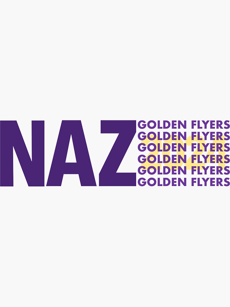 "Naz Flyers" Sticker for Sale by artbykjm | Redbubble