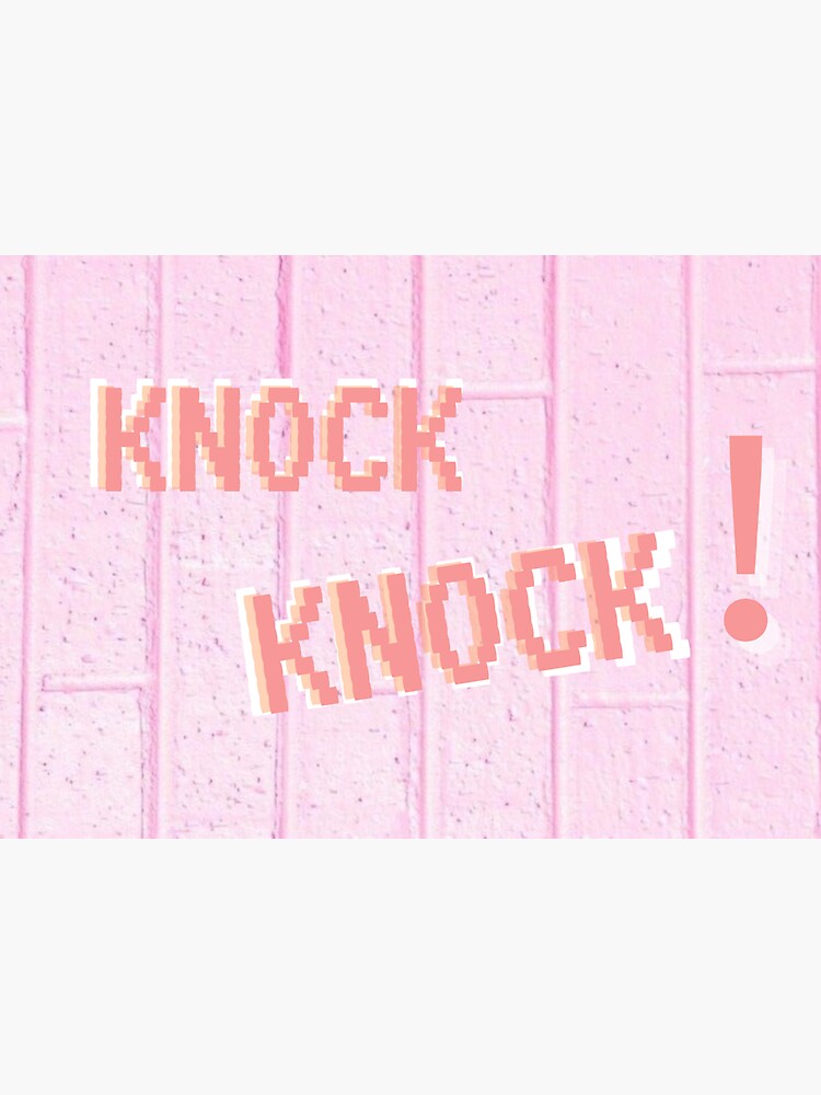 "TWICE KNOCK KNOCK STICKER" Sticker by skywithmoon | Redbubble