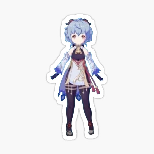 "Genshin Impact Ganyu" Sticker by Modud | Redbubble