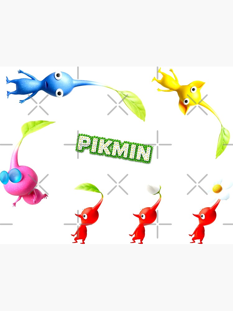 "Pikmin sticker pack (free customization)" Photographic Print for Sale ...