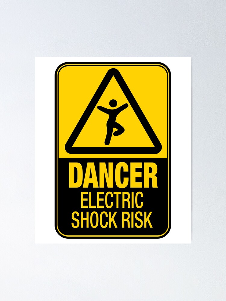 "DANCER SIGN " Poster for Sale by ArtistaShop | Redbubble