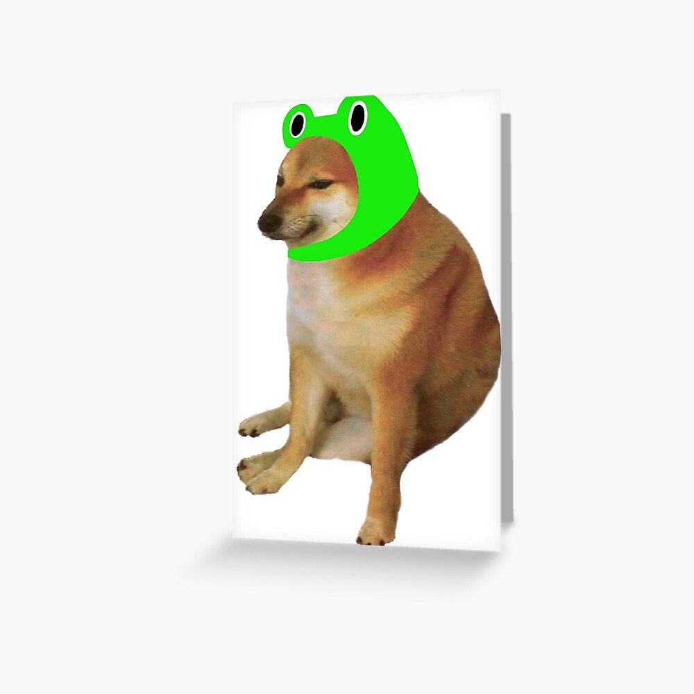 Tarjetas de felicitación «Cheems» de Meddart | Redbubble