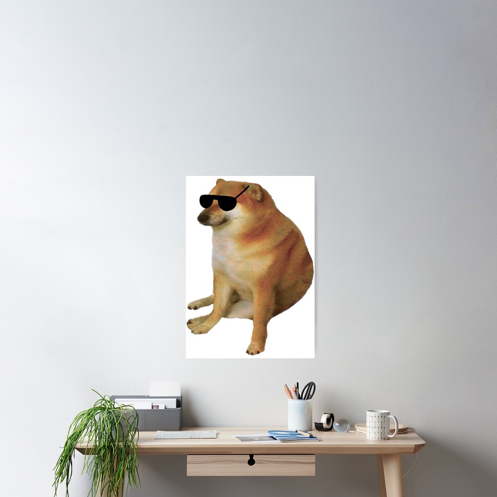 Póster «Cheems» de Meddart | Redbubble