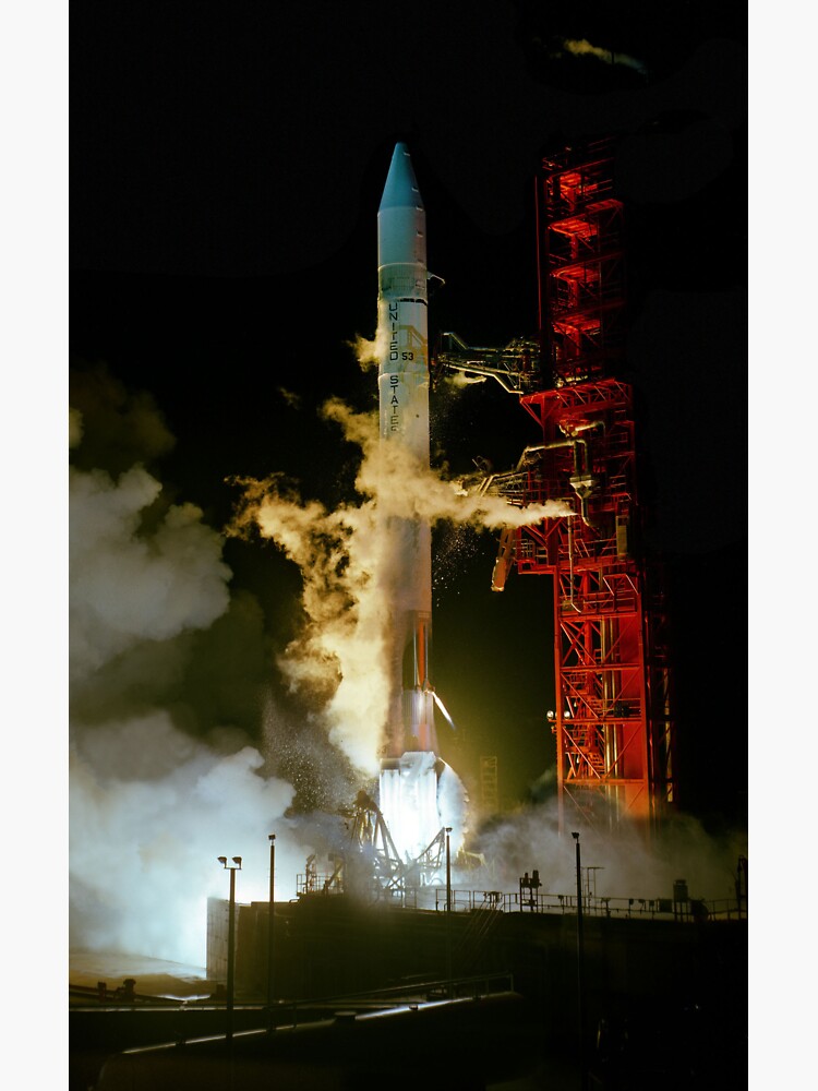 "Atlas Centaur Rocket Launch" Sticker by Star-Citizen | Redbubble