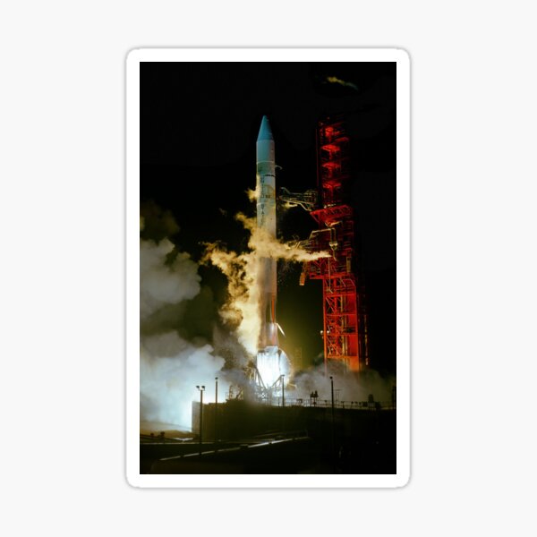 "Atlas Centaur Rocket Launch" Sticker by Star-Citizen | Redbubble