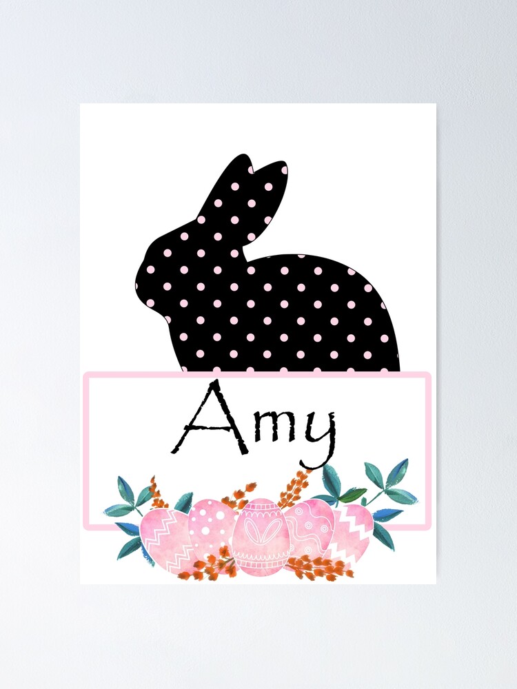 "Amy Easter" Poster by PeppernCo | Redbubble