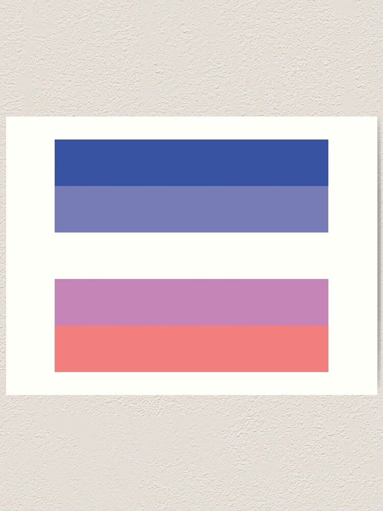 "AFAB DFAB Pride Flag" Art Print for Sale by ColoredRatio | Redbubble