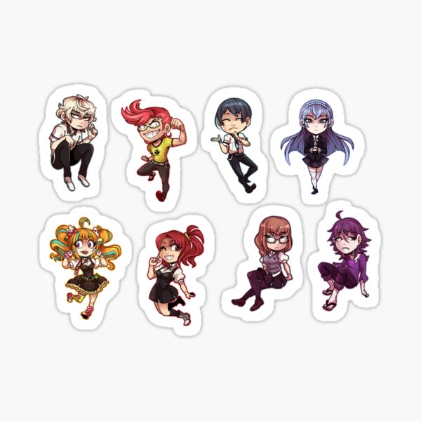"Kiznaiver: Full Sticker Set" Sticker for Sale by demondice | Redbubble