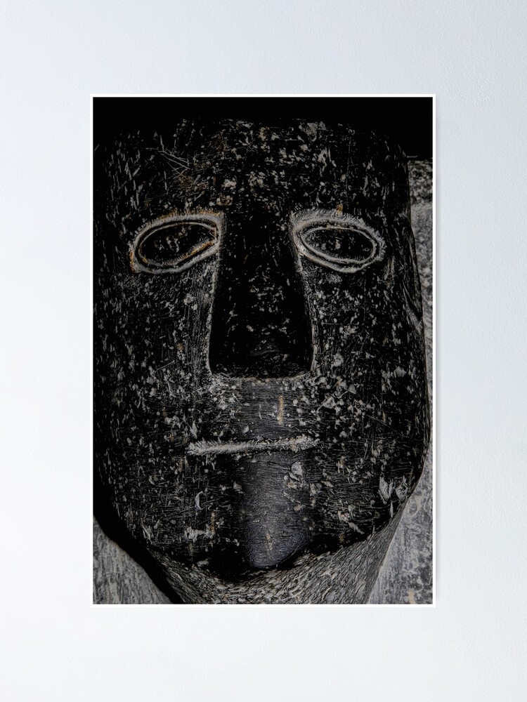 "Impassive stare of 11th century face" Poster for Sale by TerenceKerr ...