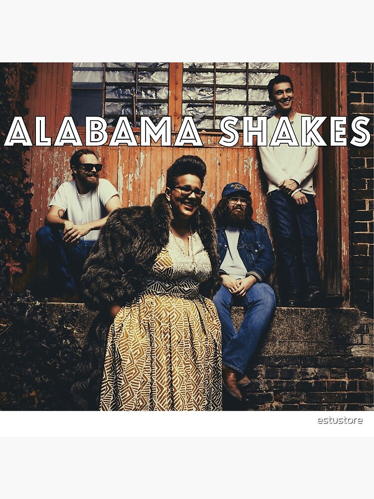 "hits ALABAMA SHAKES LOGO TOUR 2016 estr" Poster by estustore | Redbubble
