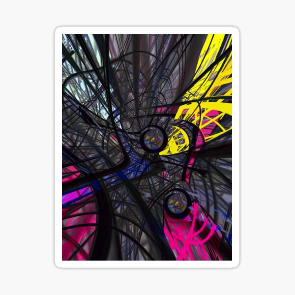 "Morph 6" Sticker for Sale by Squeezethetube | Redbubble