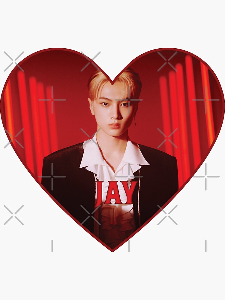 "Enhypen Jay Heart Sticker " Sticker by AdrisInspo | Redbubble