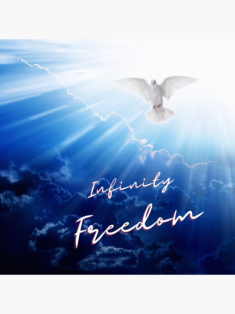 "Infinity freedom" Sticker for Sale by raweekarn | Redbubble
