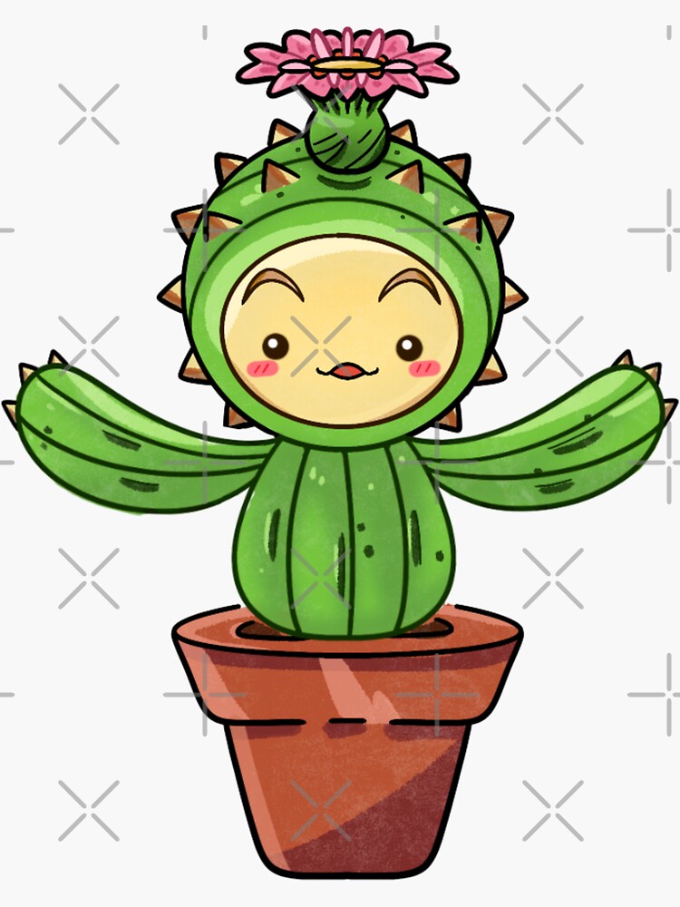 "Lil Cactus - Legend of Mana" Sticker for Sale by CricketDoodles ...