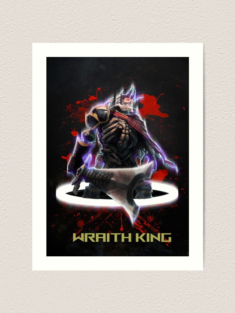 "Wraith King " Art Print by ZenpaiArt | Redbubble