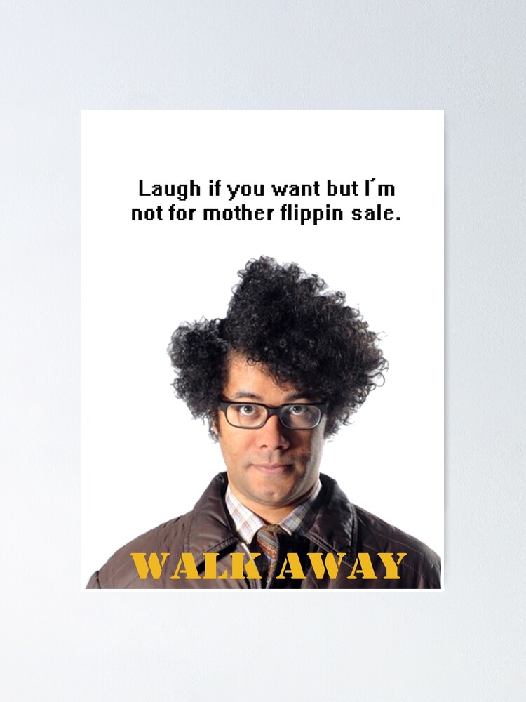 "Maurice Moss The IT Crowd" Poster for Sale by Charlottesw3b | Redbubble