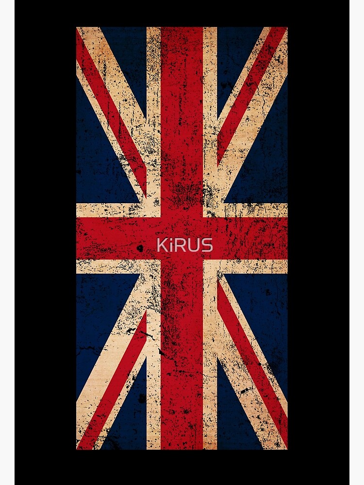 "Distressed British Flag - Vintage England - Great Britain Union Jack ...