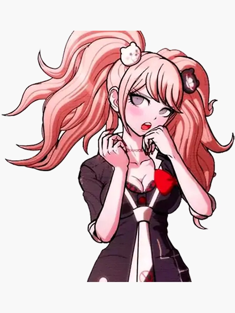 Cute Junko Enoshima Sticker Sticker By Asaiss20 Redbubble