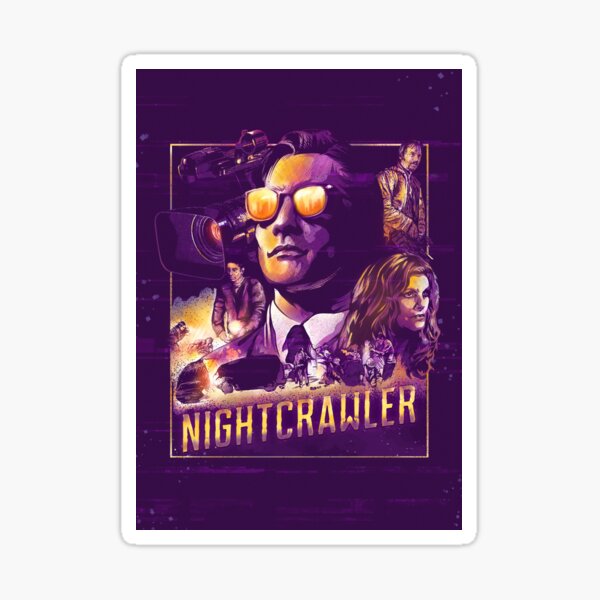 "Nightcrawler" Sticker for Sale by theusher | Redbubble