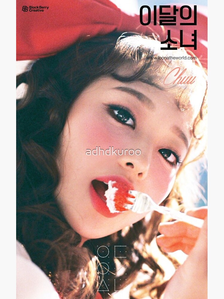 "chuu solo teaser heart attack" Poster for Sale by adhdkuroo | Redbubble