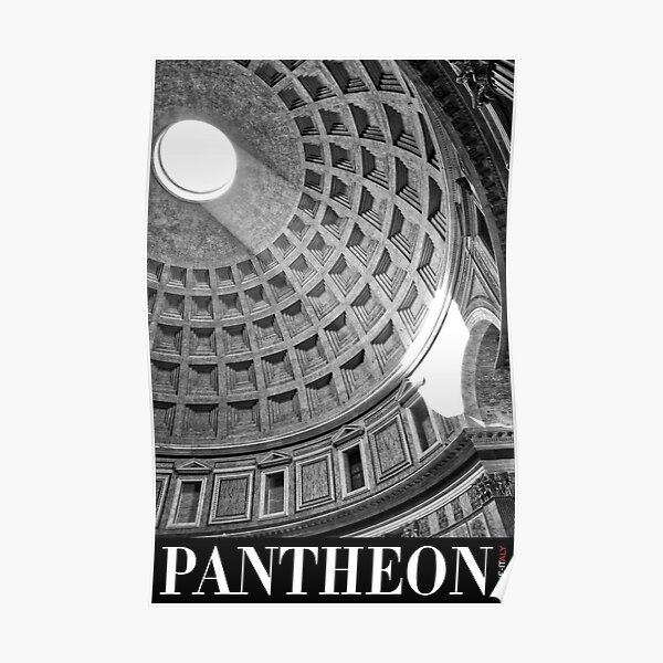 "Pantheon Rome Italy" Poster for Sale by angelisart | Redbubble