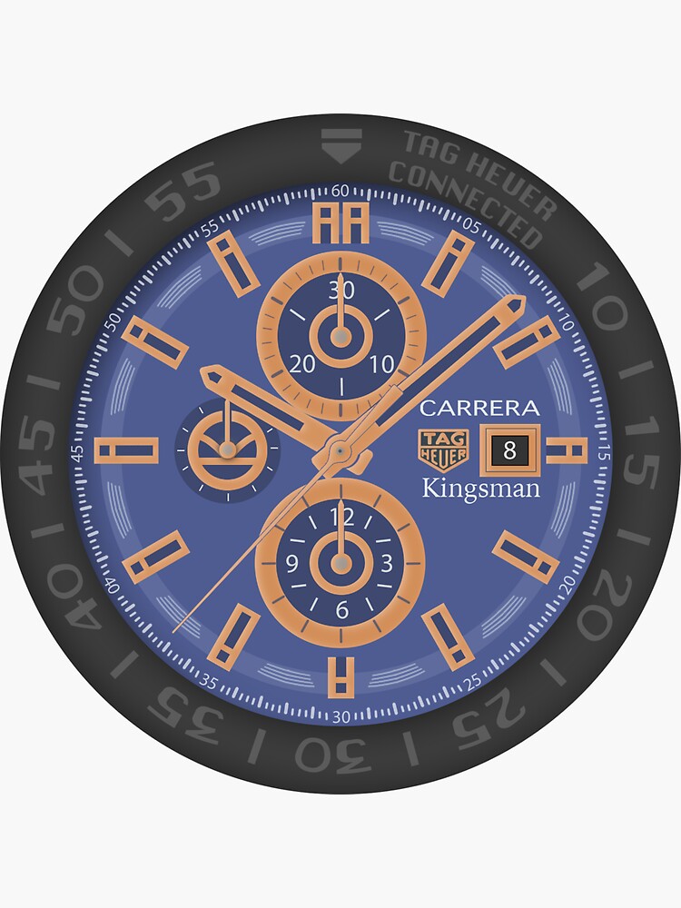 "Watch Face" Sticker for Sale by JCalvert-Design | Redbubble