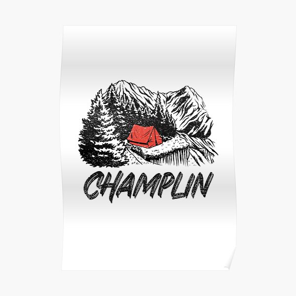 "Champlin Minnesota Camping" Poster by Taumaturgo | Redbubble