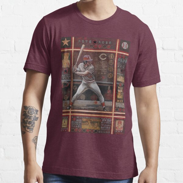 "Pete Rose" T-shirt for Sale by RayStephenson | Redbubble | pete rose t ...
