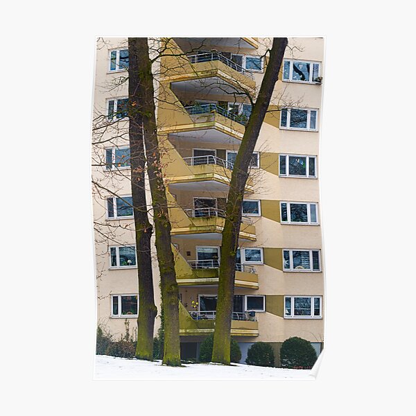 "Parkside Living" Poster for Sale by metriognome | Redbubble
