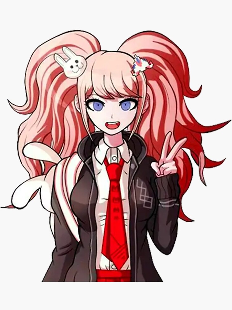 Cute Junko Enoshima Sticker Sticker For Sale By Asaiss20 Redbubble