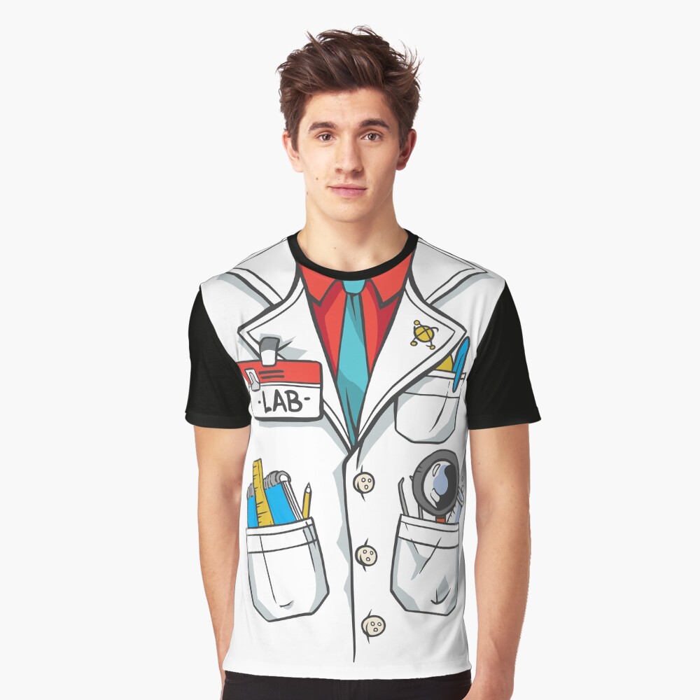 "Lab Coat" Sticker by Shirtey | Redbubble