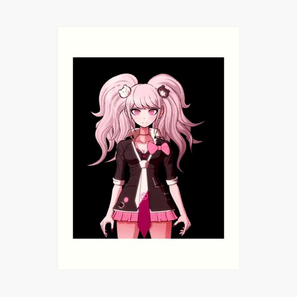 Cute Junko Enoshima Sticker Art Print For Sale By Asaiss20 Redbubble