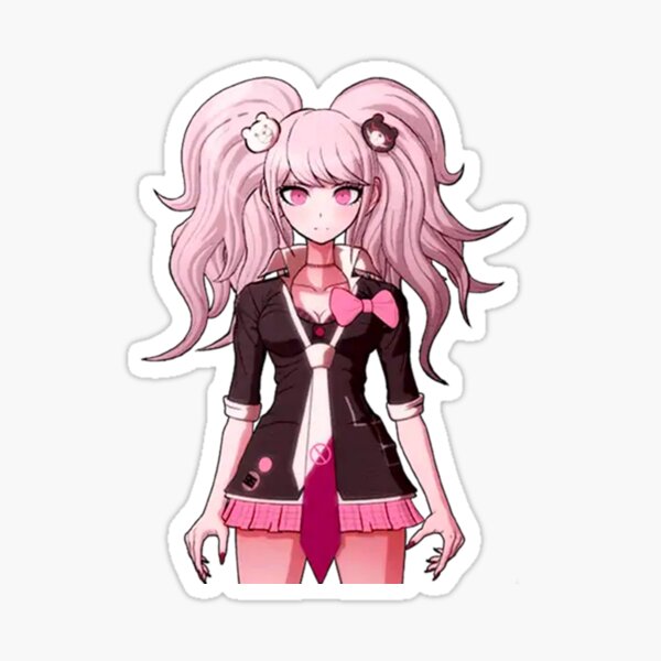 Cute Junko Enoshima Sticker Sticker By Asaiss20 Redbubble