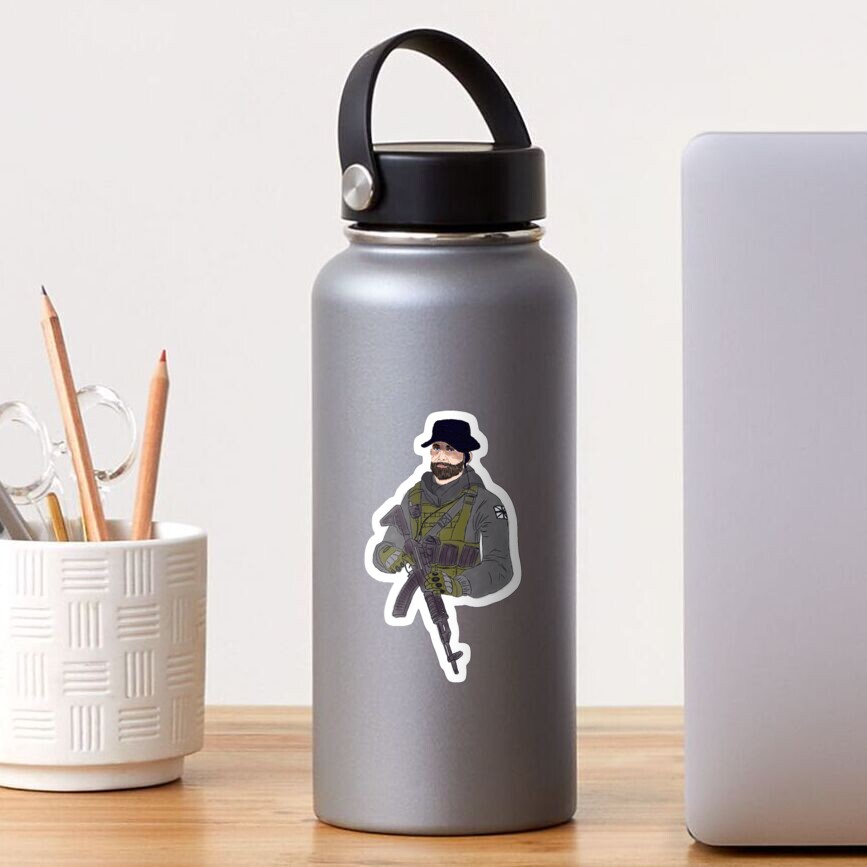 "Captain Price Fan Art" Sticker for Sale by eyzz25 | Redbubble