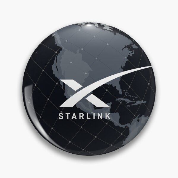Spacex Starlink Pins and Buttons | Redbubble