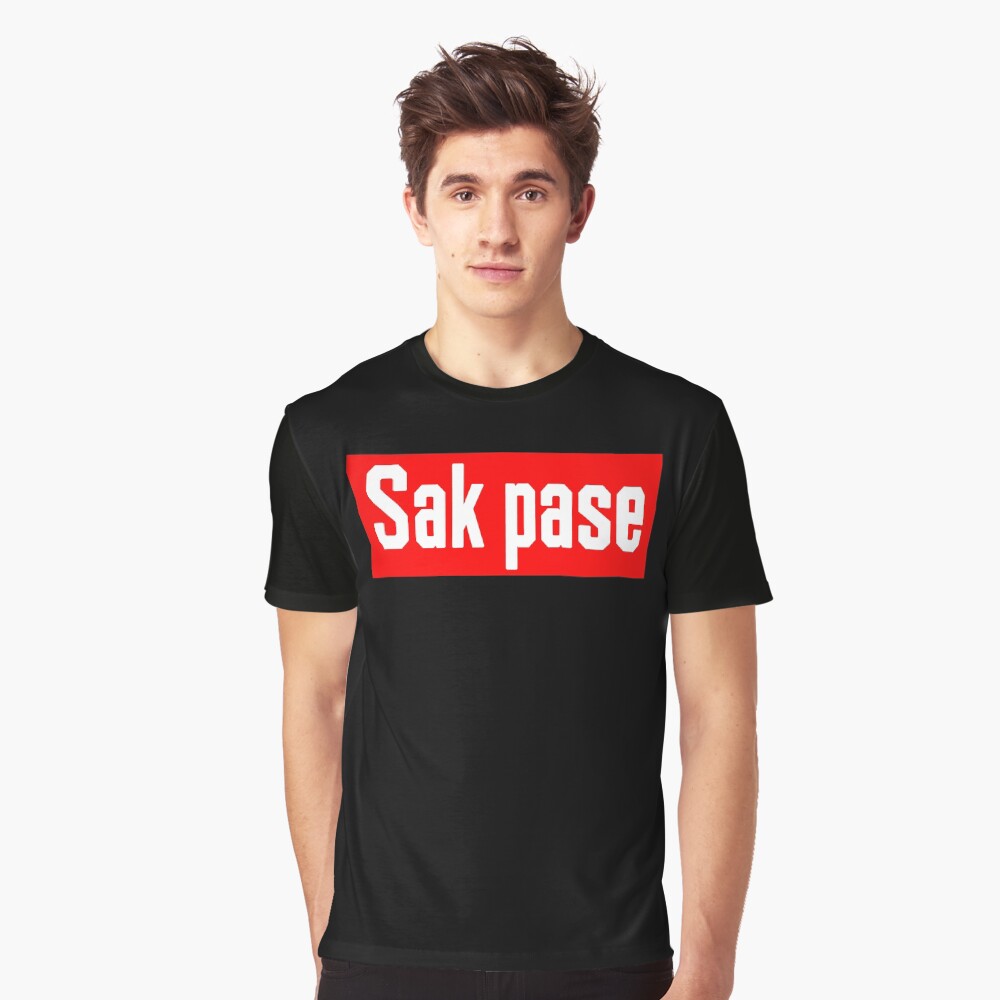 "Sak pase" Sticker for Sale by DMYCB | Redbubble